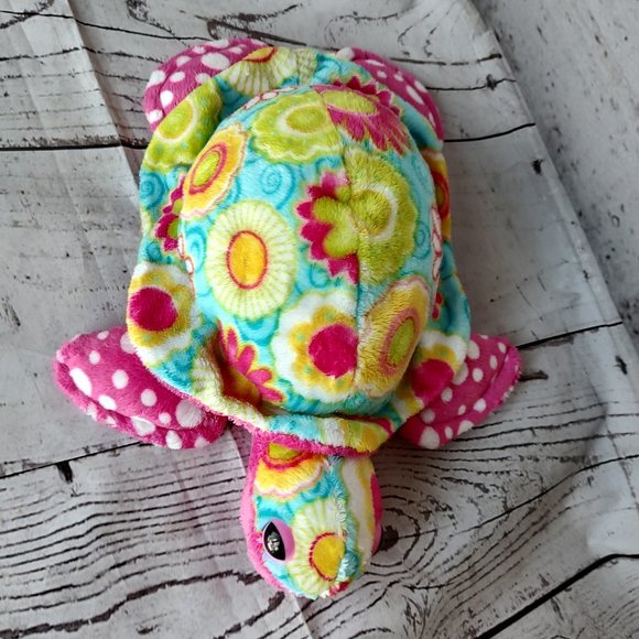 Douglas | Toys | Douglas The Cuddle Toy Bright Pink W Turquoise Yellow ...